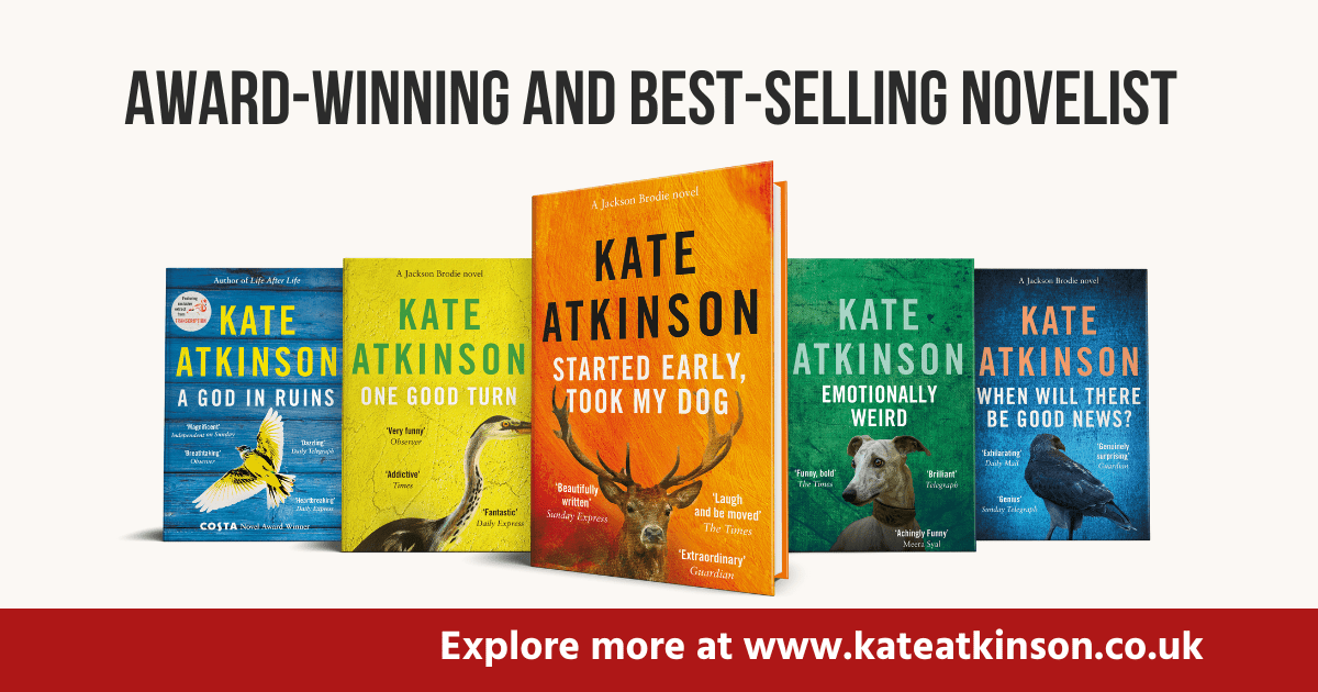 About Kate Atkinson, MBE – The official website of Kate Atkinson, MBE